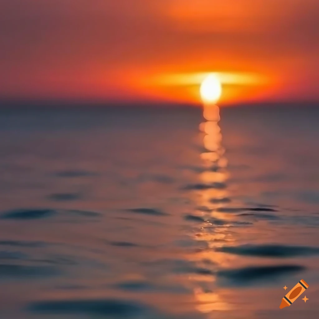 Sunset at the beautiful kateleios seashore in kefalonia, greece on Craiyon