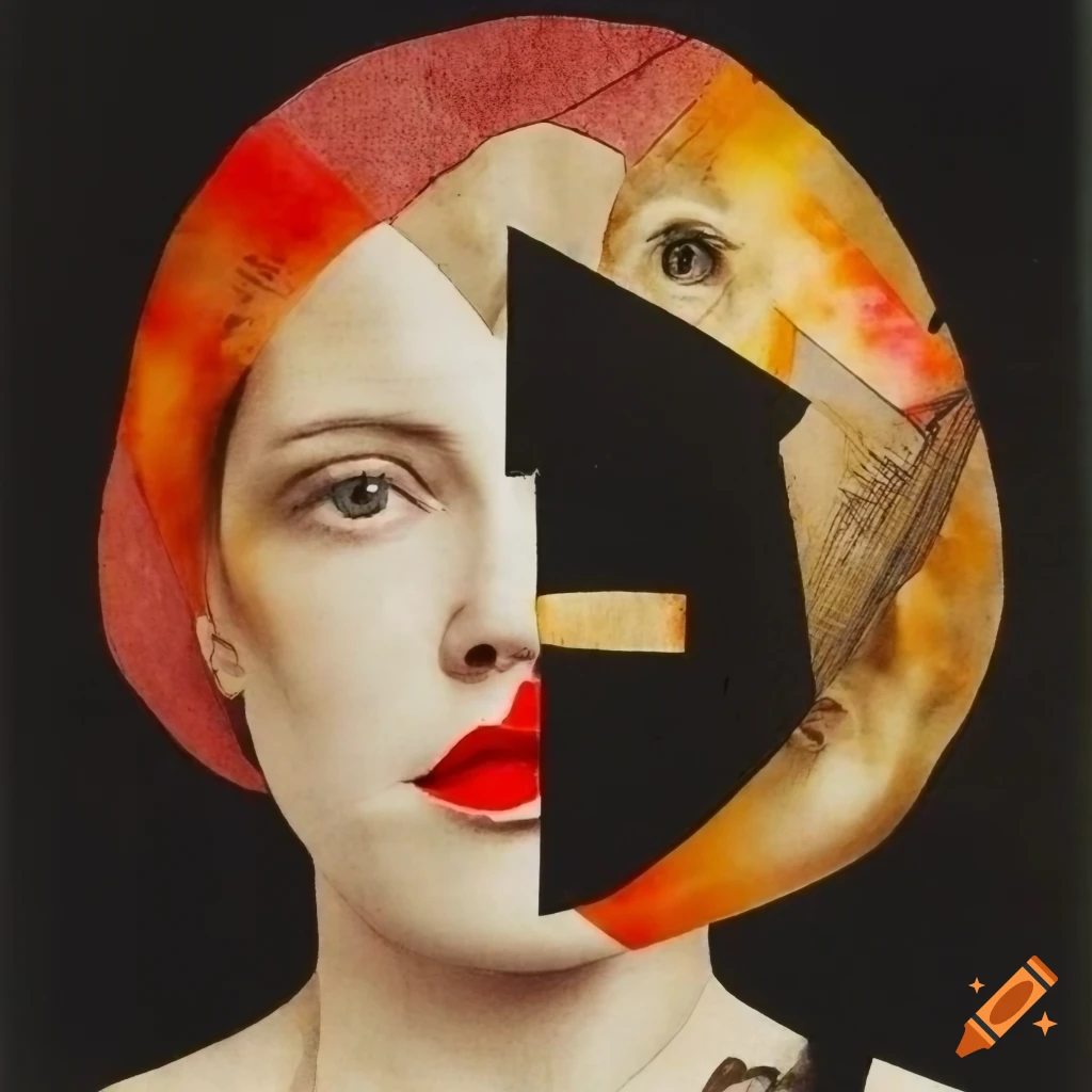 Hannah Höch collage, cut and paste images, using photorealistic images ...