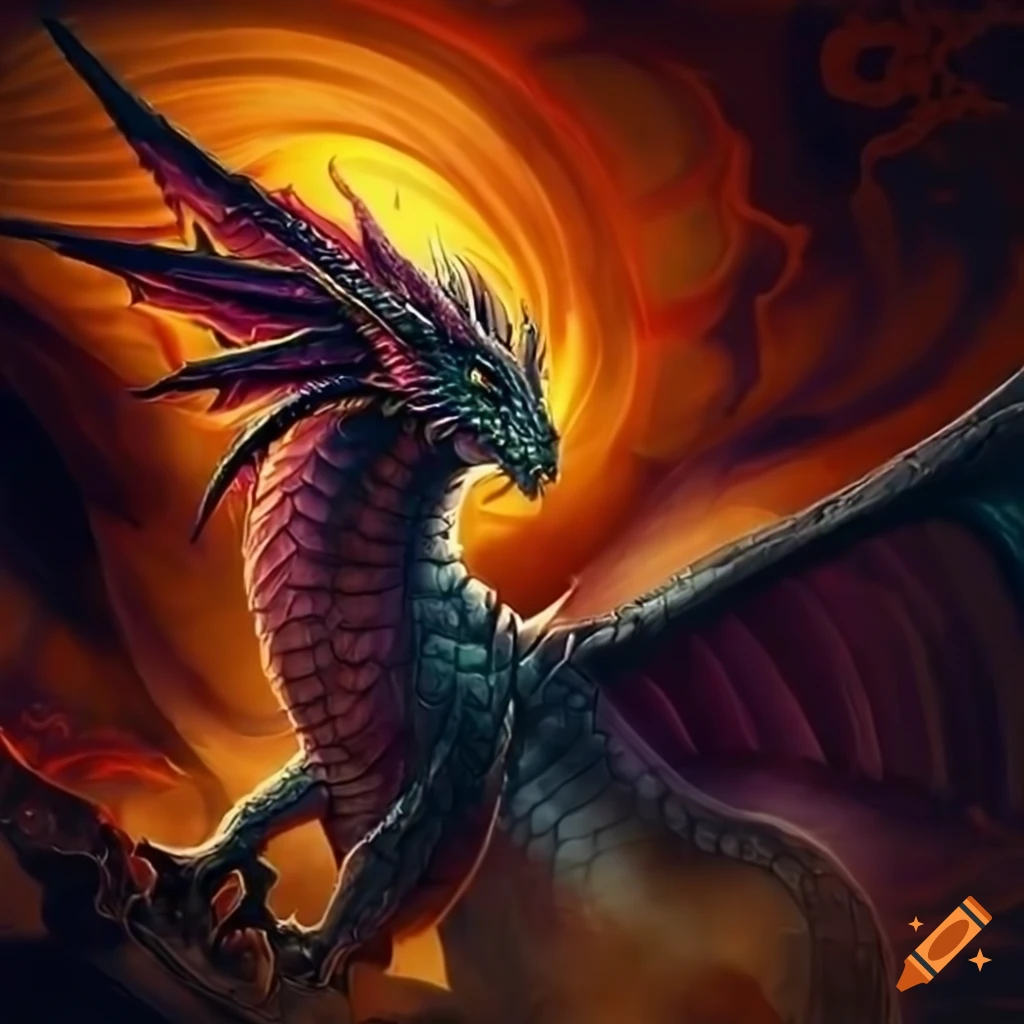 Fantasy dragon