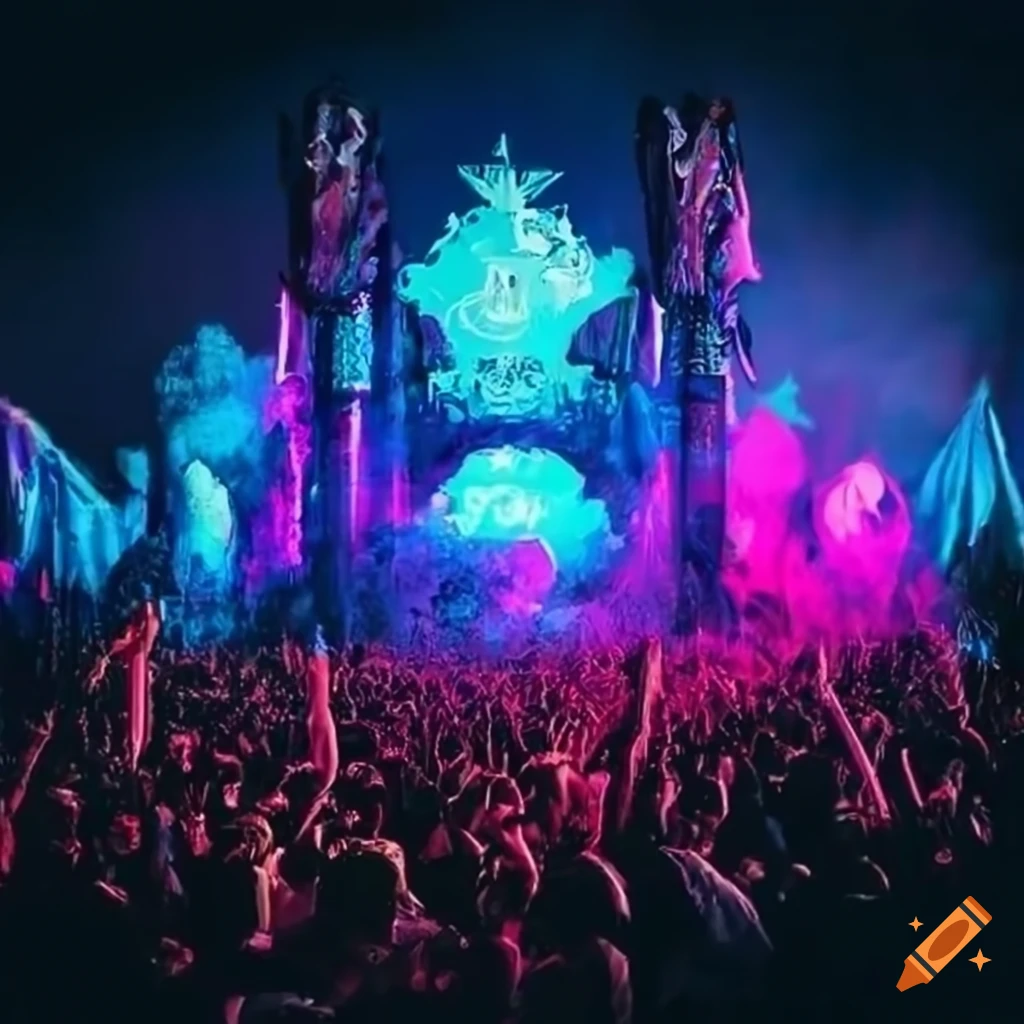 Hvr rave festival sign