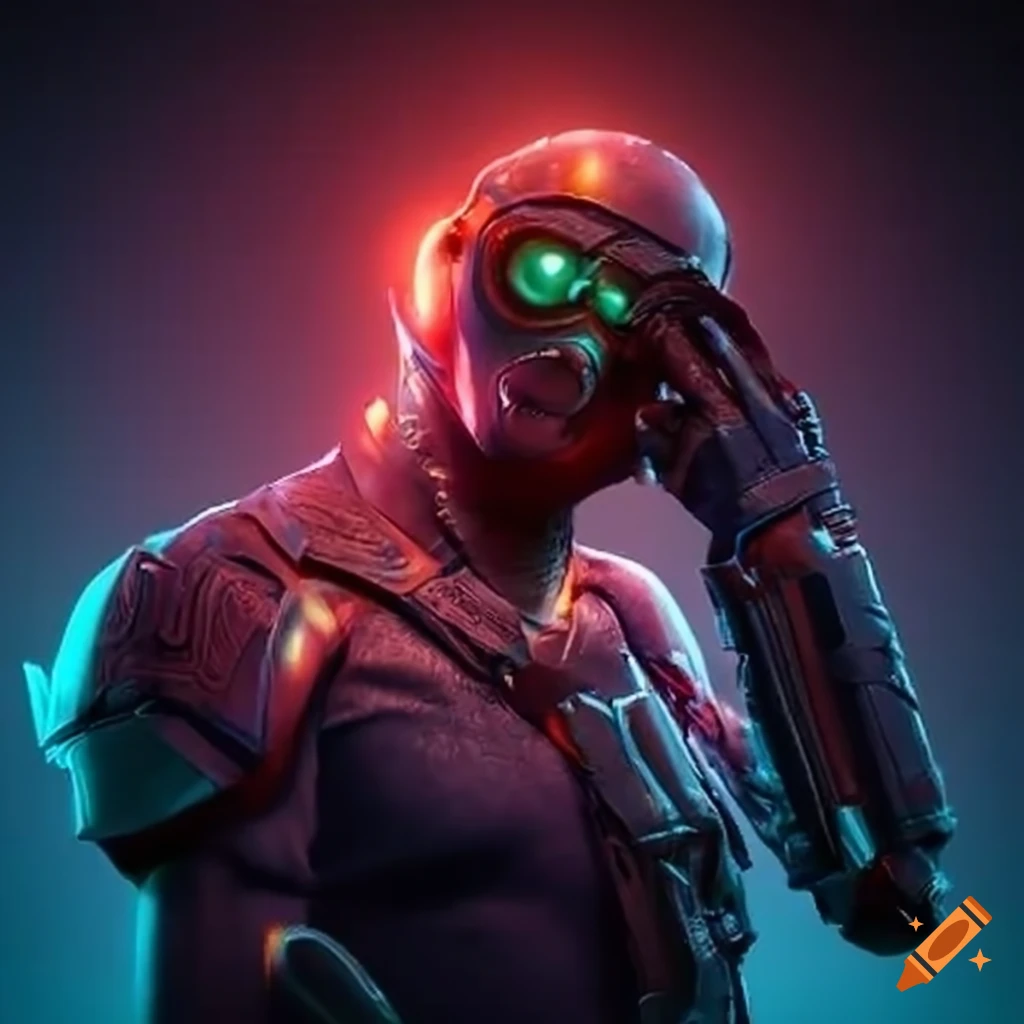 Teleporting hero on Craiyon