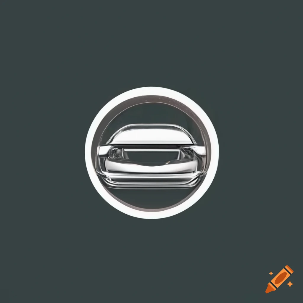 Logo for led lights of a car headlamp