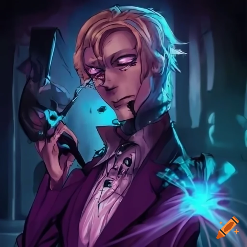 A villainous personification of memory on Craiyon