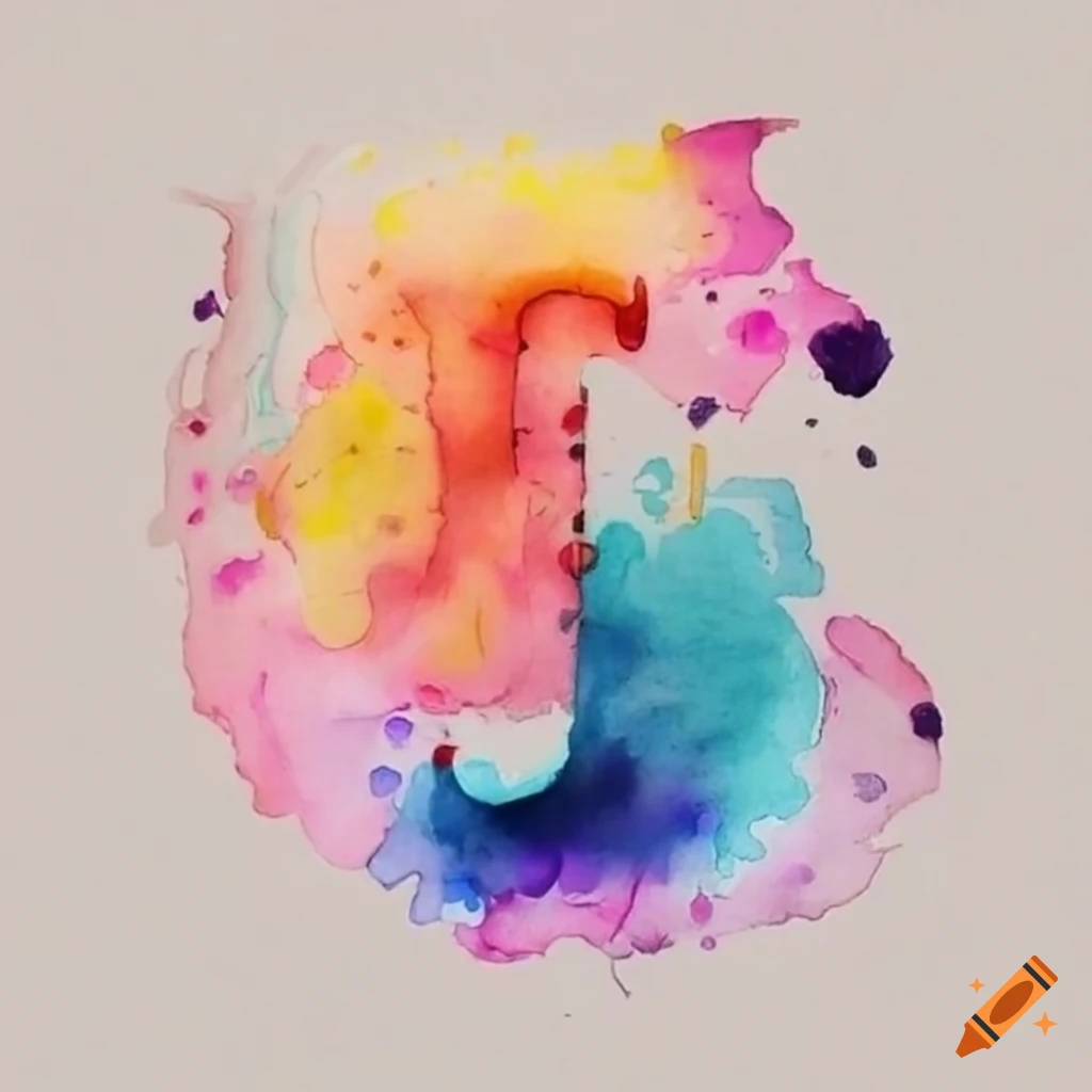 A stylish fusion of the letters s and t in calligraphy