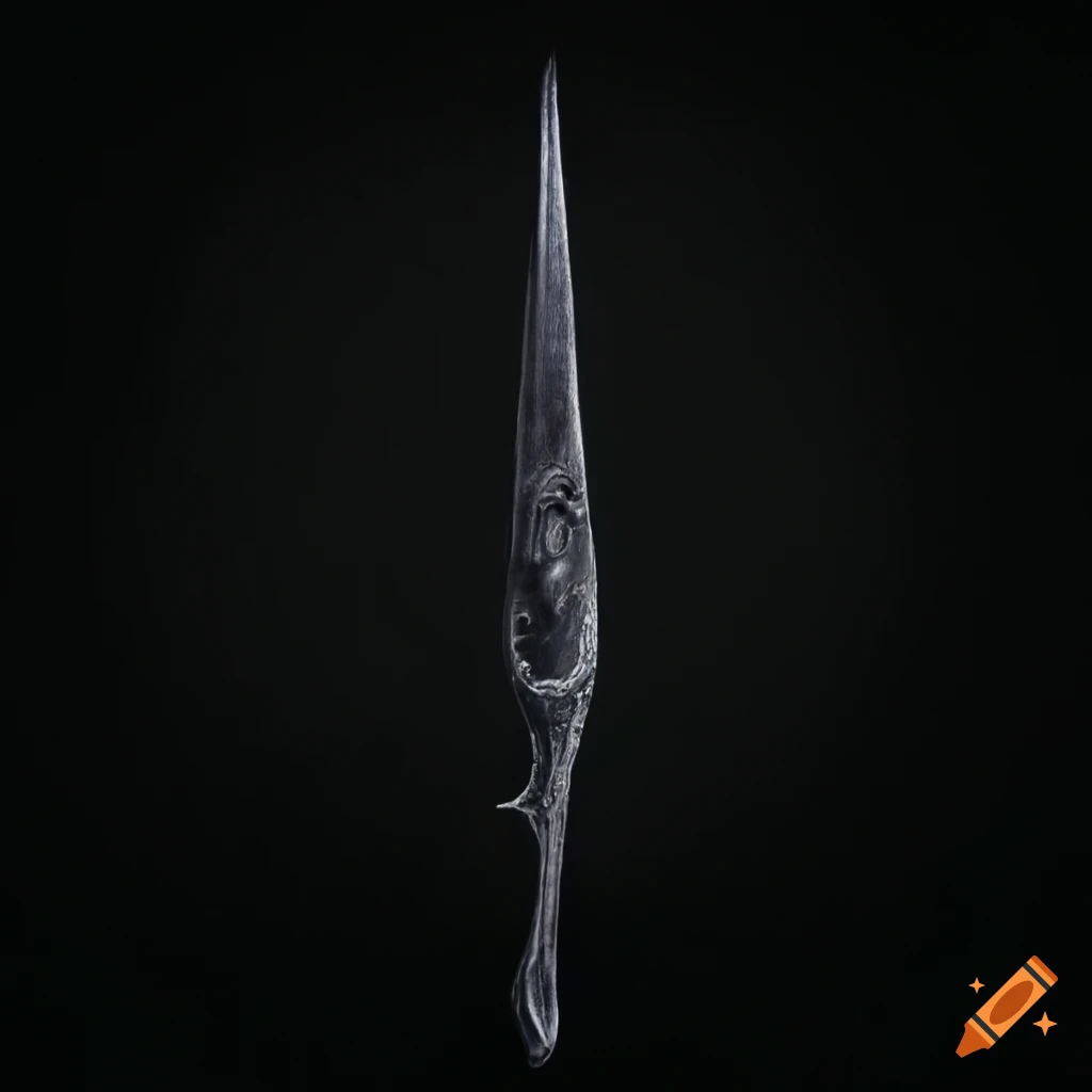 Magischer schwarzer dolch von fisch-altar on Craiyon