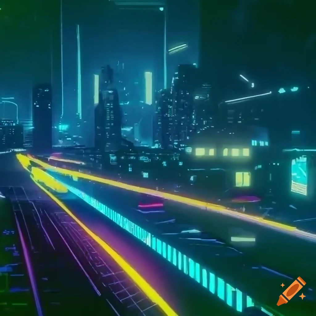 Blade runner like city, 2077 , synthwave aesthetic, synthwave, city made of salt crystal, style ...