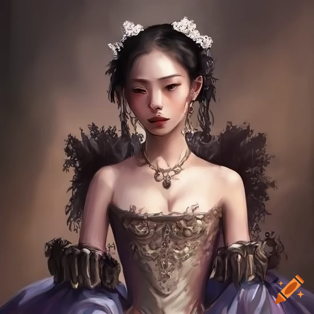 Colombian girl artwork inspired by the works of wlop, ydiya, shiwen liu, erak note, gothic ...