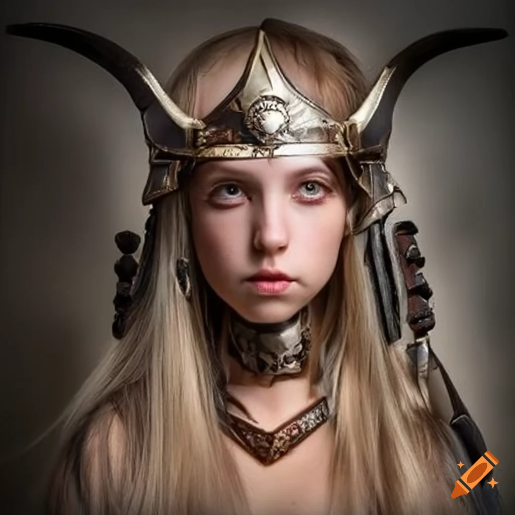 Warrior girl age 16 optional head gear