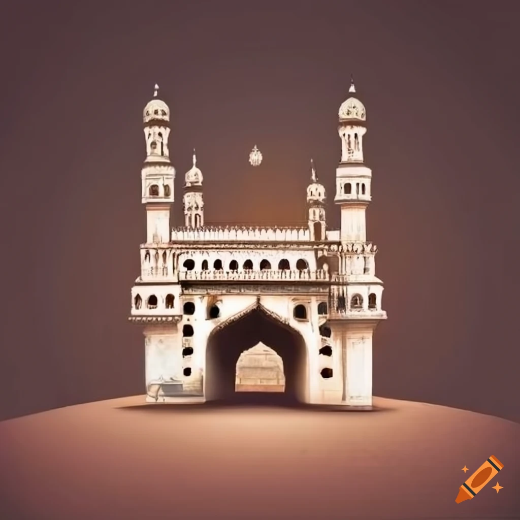Illustration of charminar