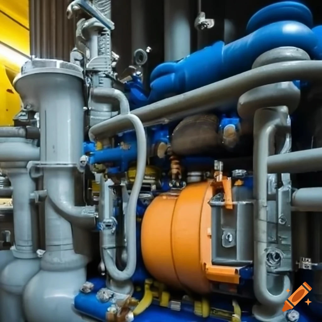 Spare part compressor in gas plant