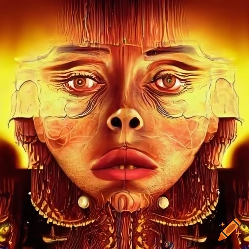 A mind-bending artwork in the style of richard case on Craiyon