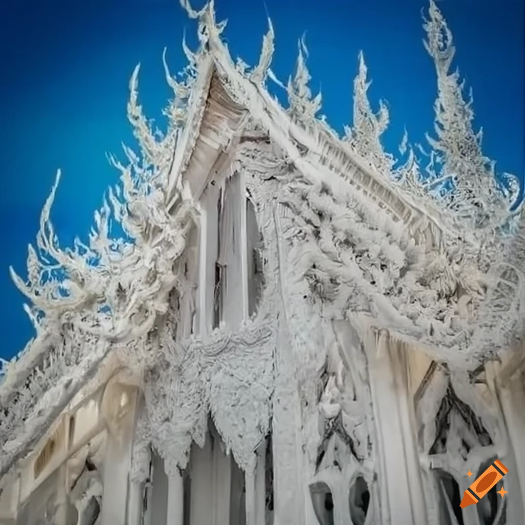 Bio organ muscle anatomy physiology merge with Wat Rong Khun white ...