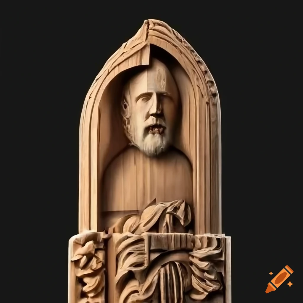 Extremely high Detail Breathtaking Stave carved Sculpture Intricate extremely-high-detail-breathtaking-stave-carved-sculpture-intricate