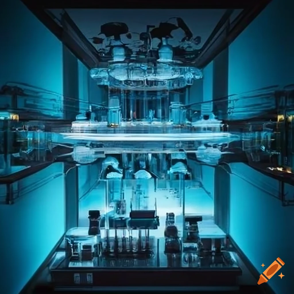 Science laboratory on Craiyon