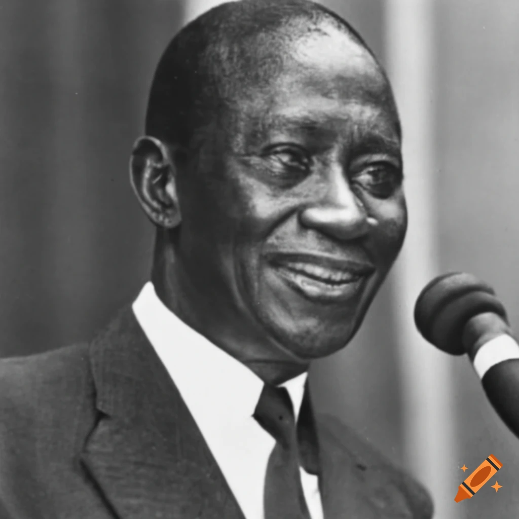 Sékou touré,1st president of guinea 1960