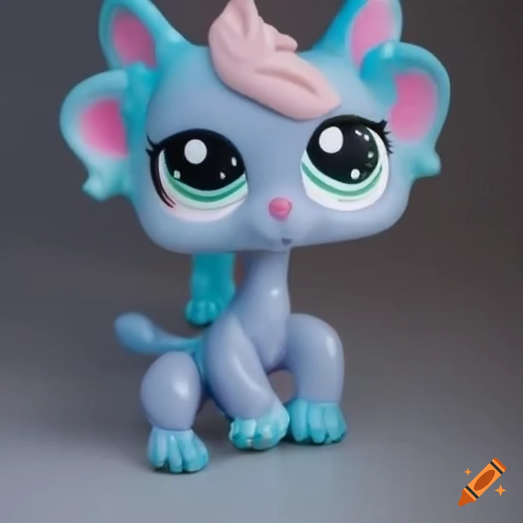 Mythical creature in toy model of "littlest pet shop"