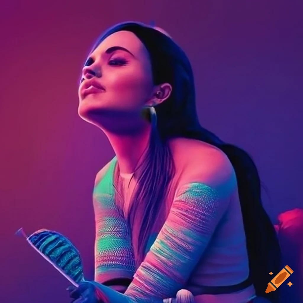 Album art with 3 trendy girls enjoying some pop music in a dark club on ...