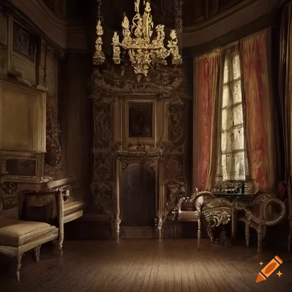 Castle Bedroom Interior