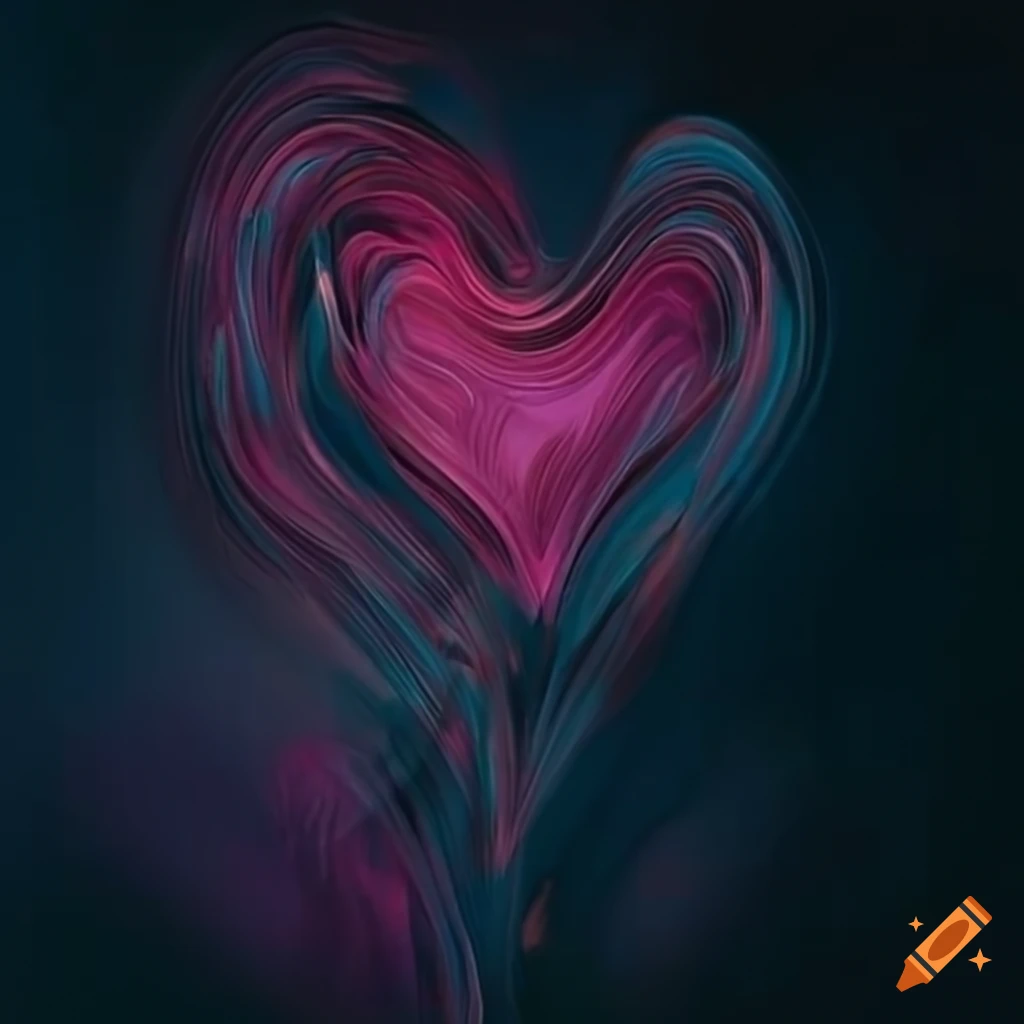 Love, abstract on Craiyon