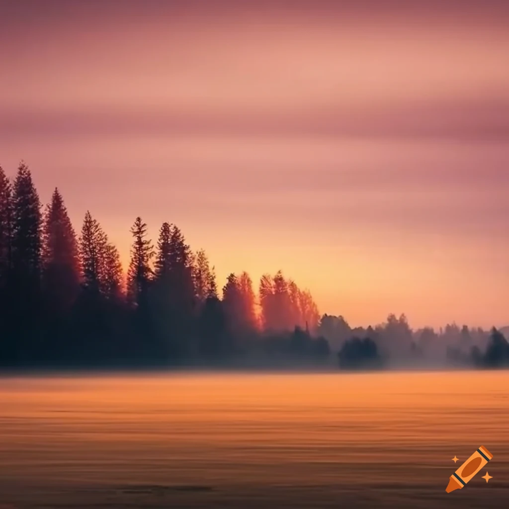 Early morning countryside landscape captured by a skilled photographer