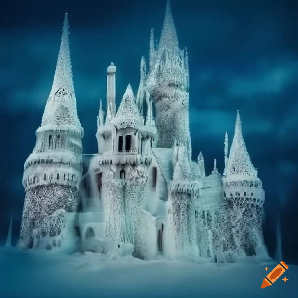 A frozen castle