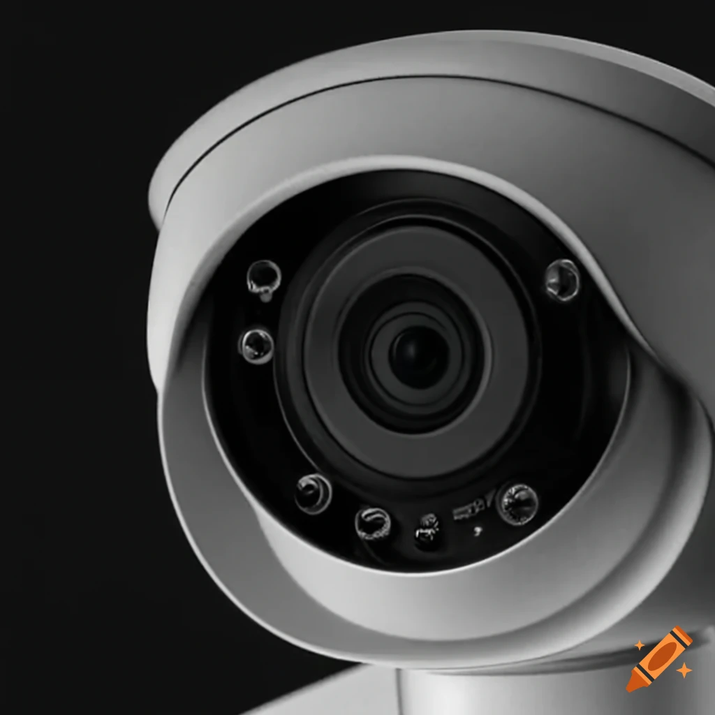 Security camera footage on Craiyon