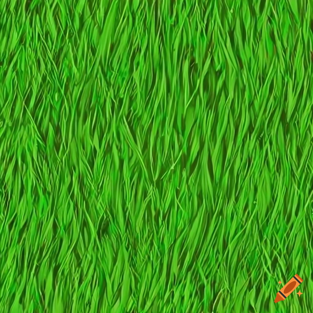 Cartoonish grass background,far top view