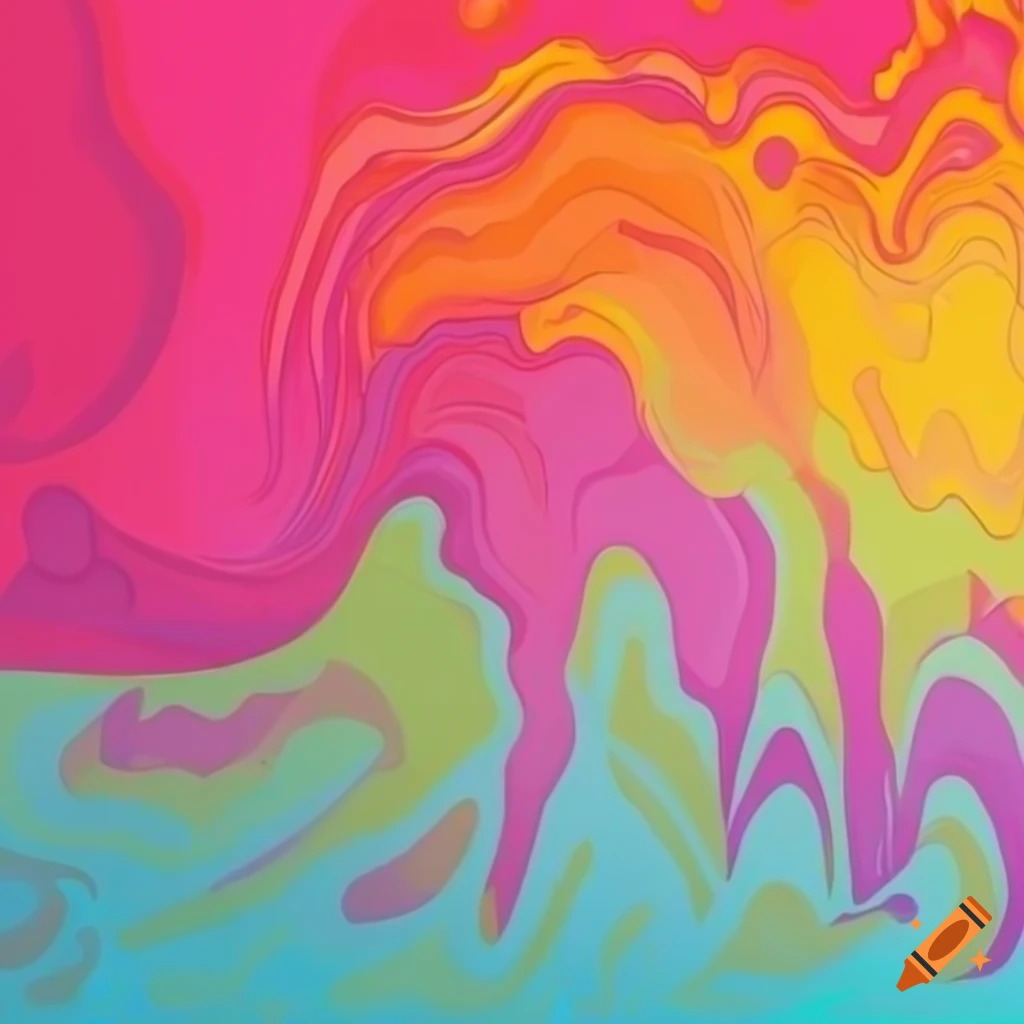 Background clean vector style illustration bold colors play dough ...