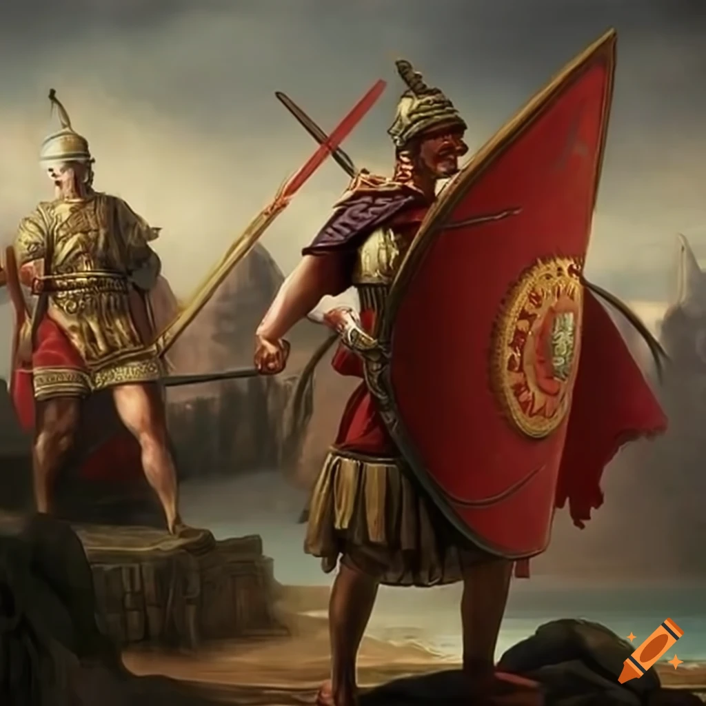 Caesar crossing the rubicon