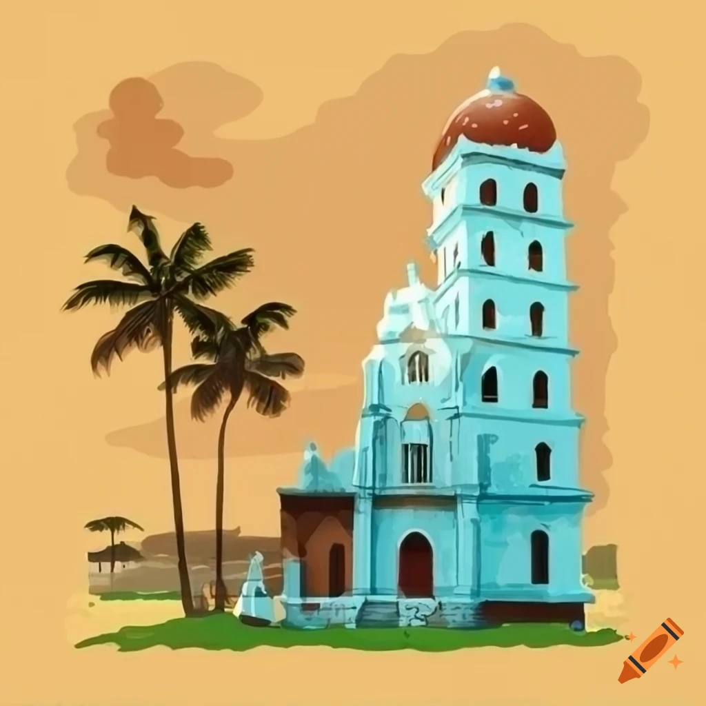 Illustration a goa on Craiyon