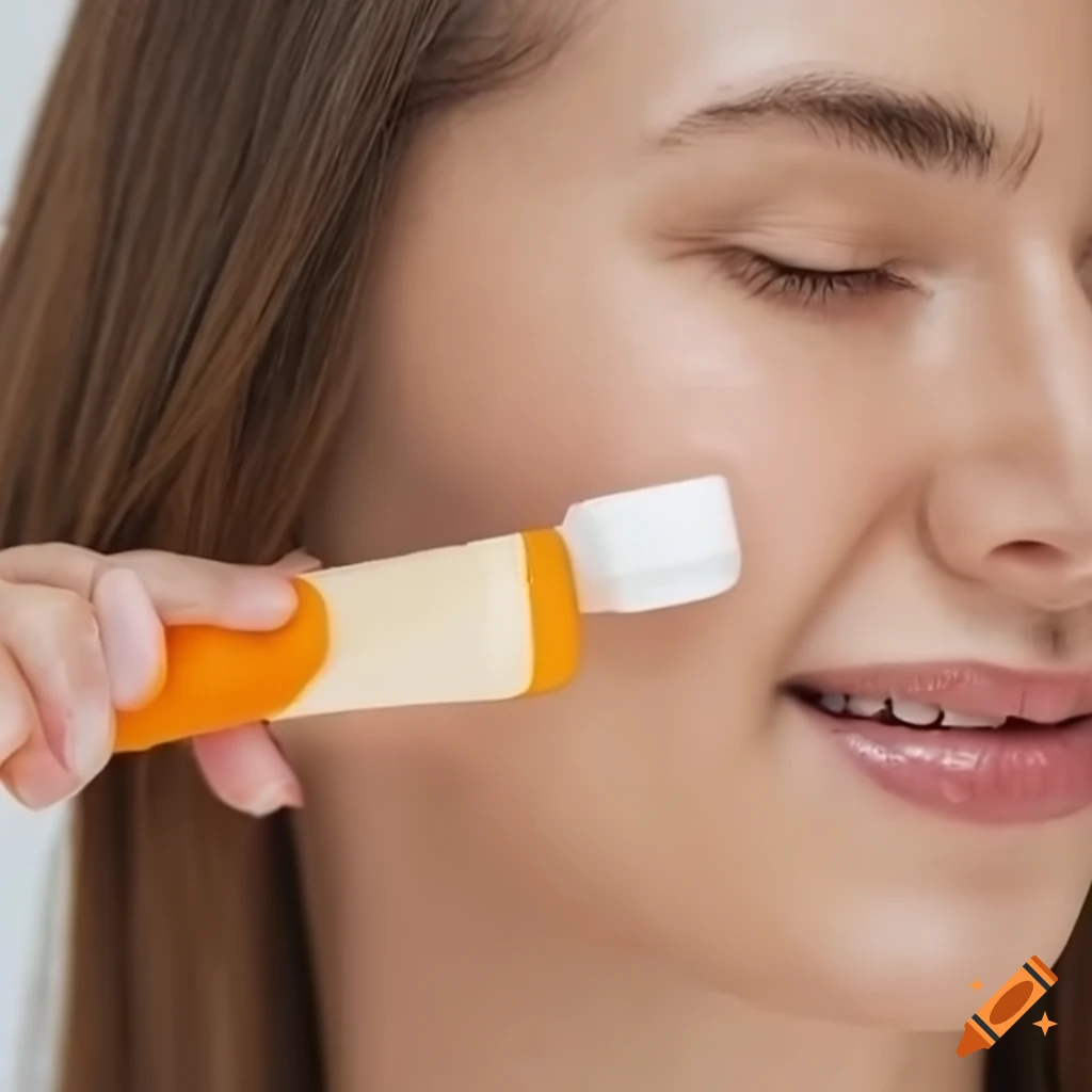 How to apply sunscreen descriptive image with skincare photo for ...