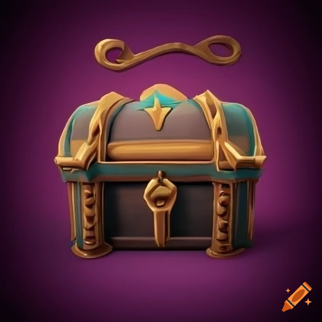 Chest fantasy stylized