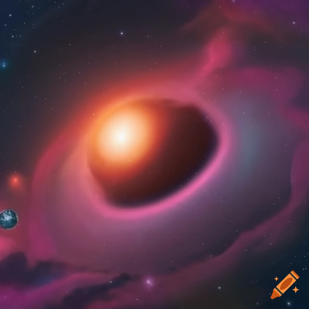 Create an awe-inspiring visual representation of the Auron-6 star ...