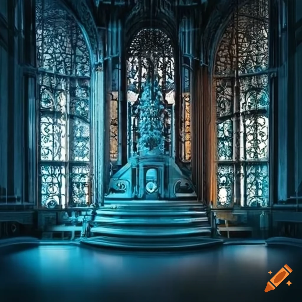 Architectural masterpiece with intricate design and seamless ...