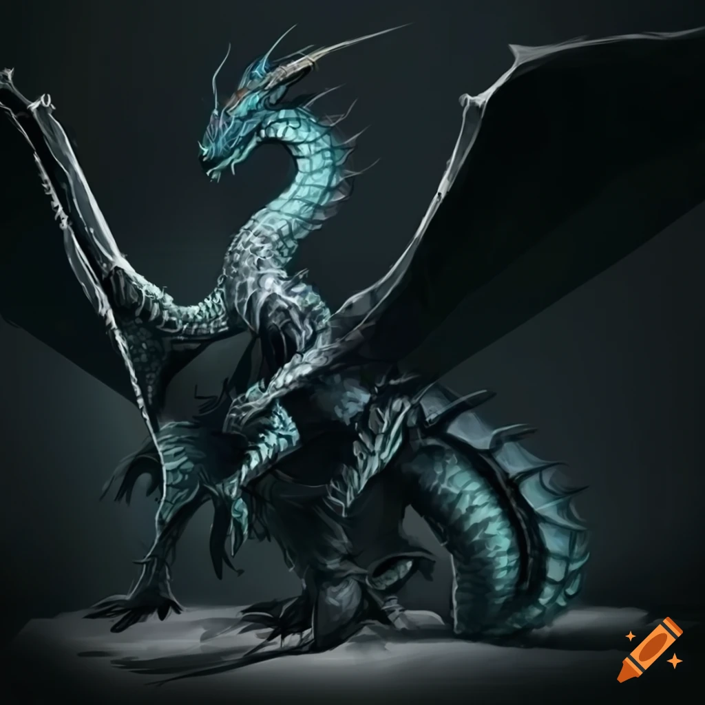 Full body dragon concept design