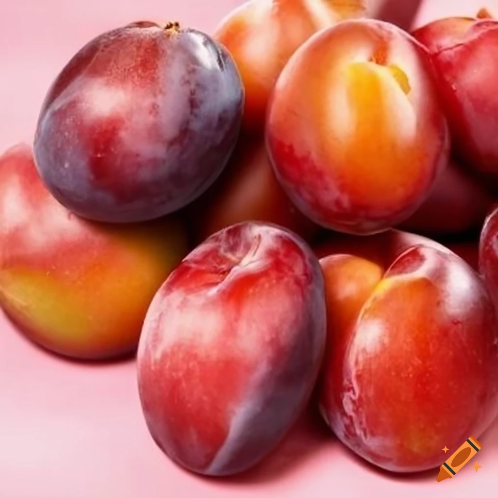 Plum fruit color full-size on Craiyon