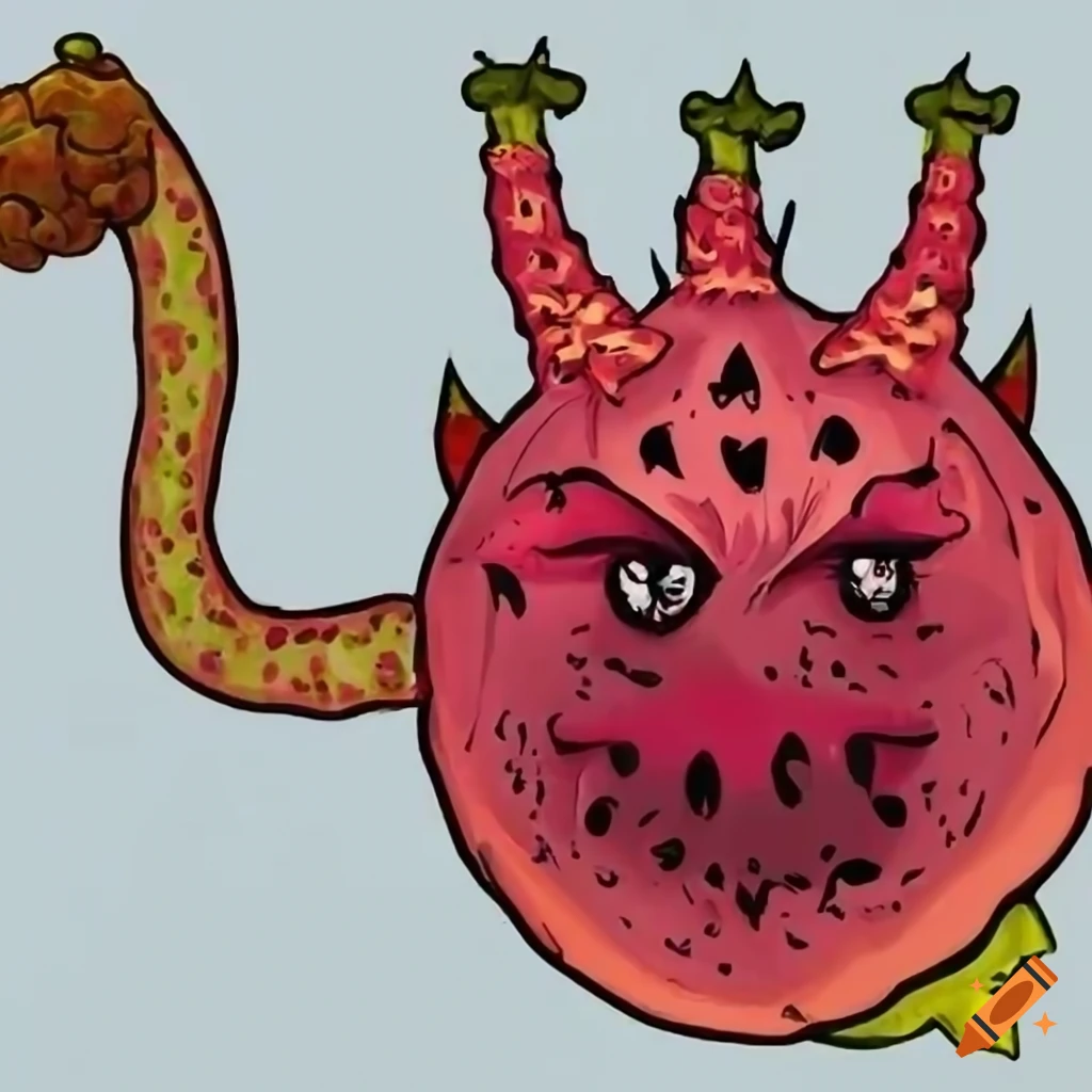 Simple image of a devil fruit
