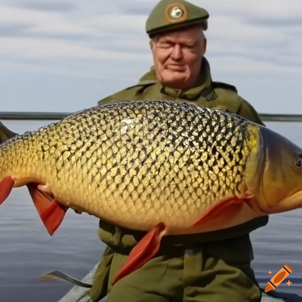 A finnish war hero carp on Craiyon