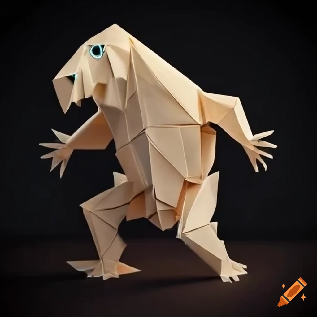 Animated paper constructs are creatures brought to life through ...