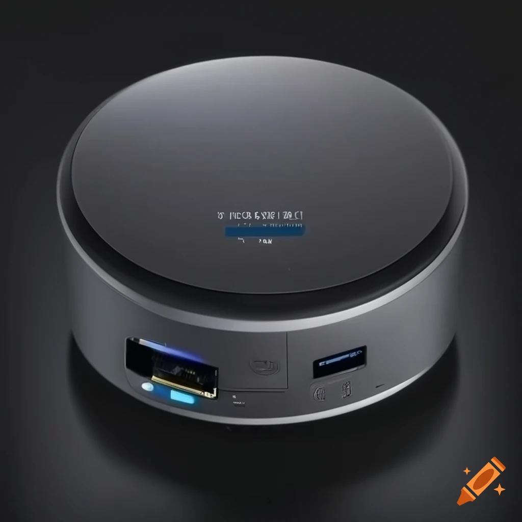 Round intel nuc on Craiyon