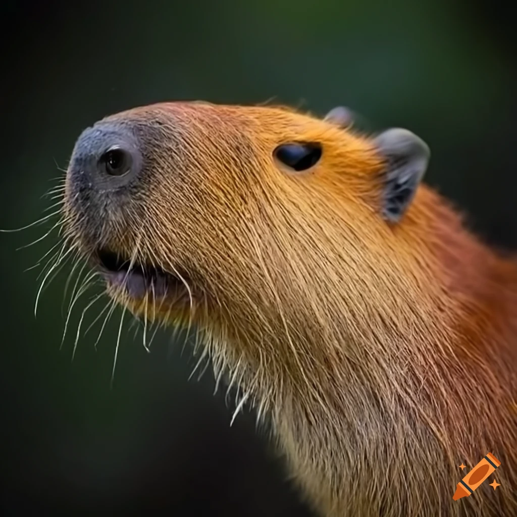 Gummy capybara on Craiyon