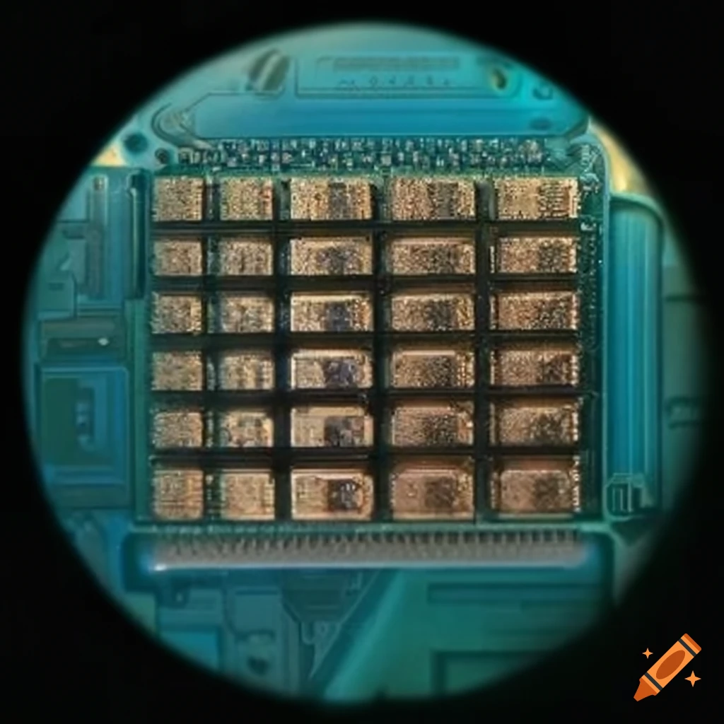 Microprocessor on Craiyon