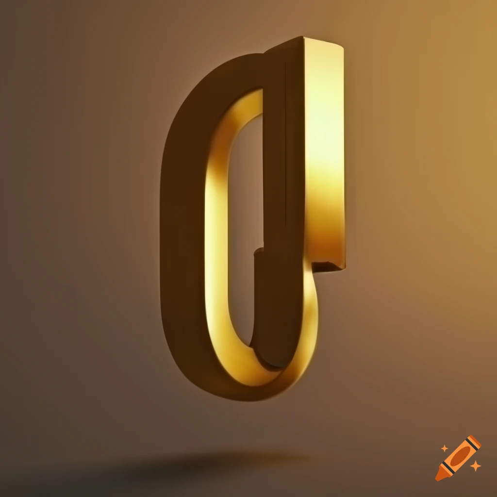 Golden capital logo on Craiyon