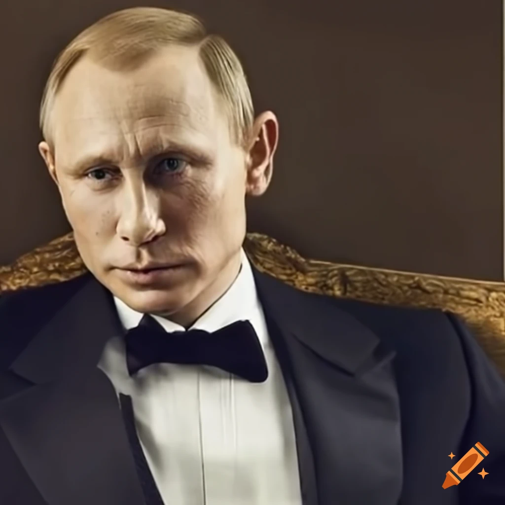 Putin is the new james bond on Craiyon