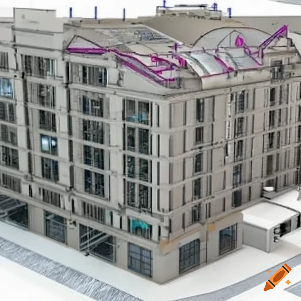 Bim modeling on Craiyon