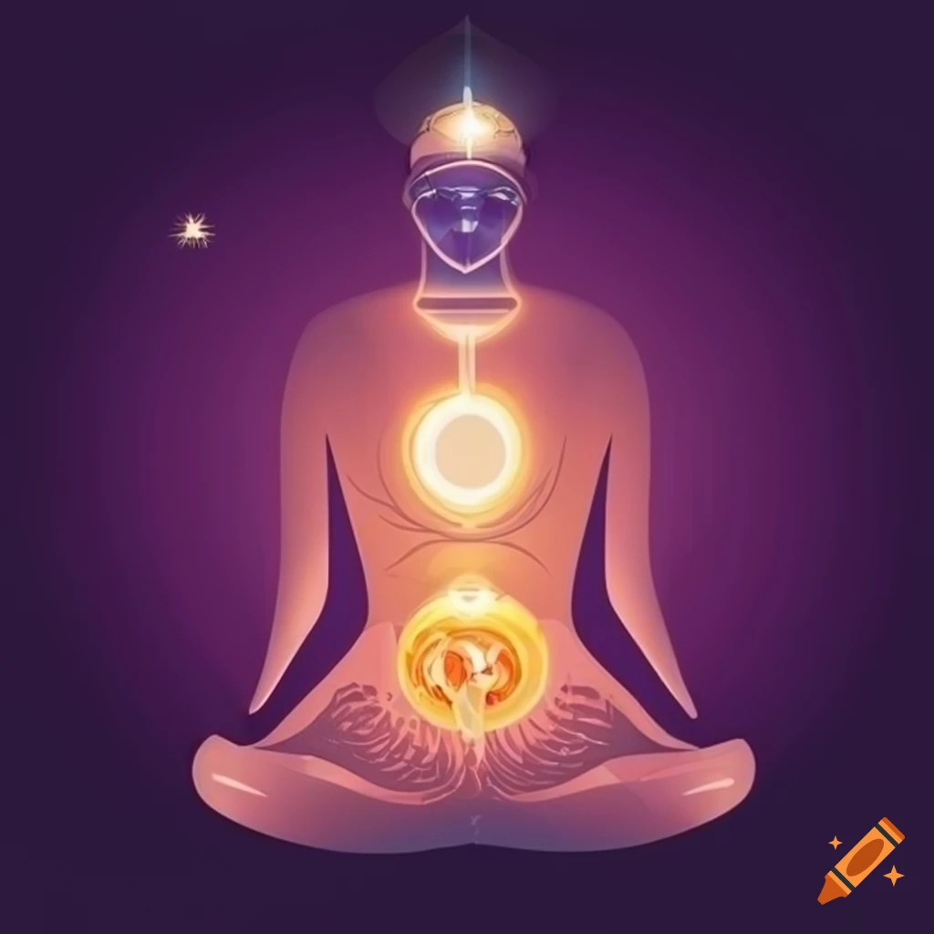 Set of 30 harmonious spiritual vector icons on a white background