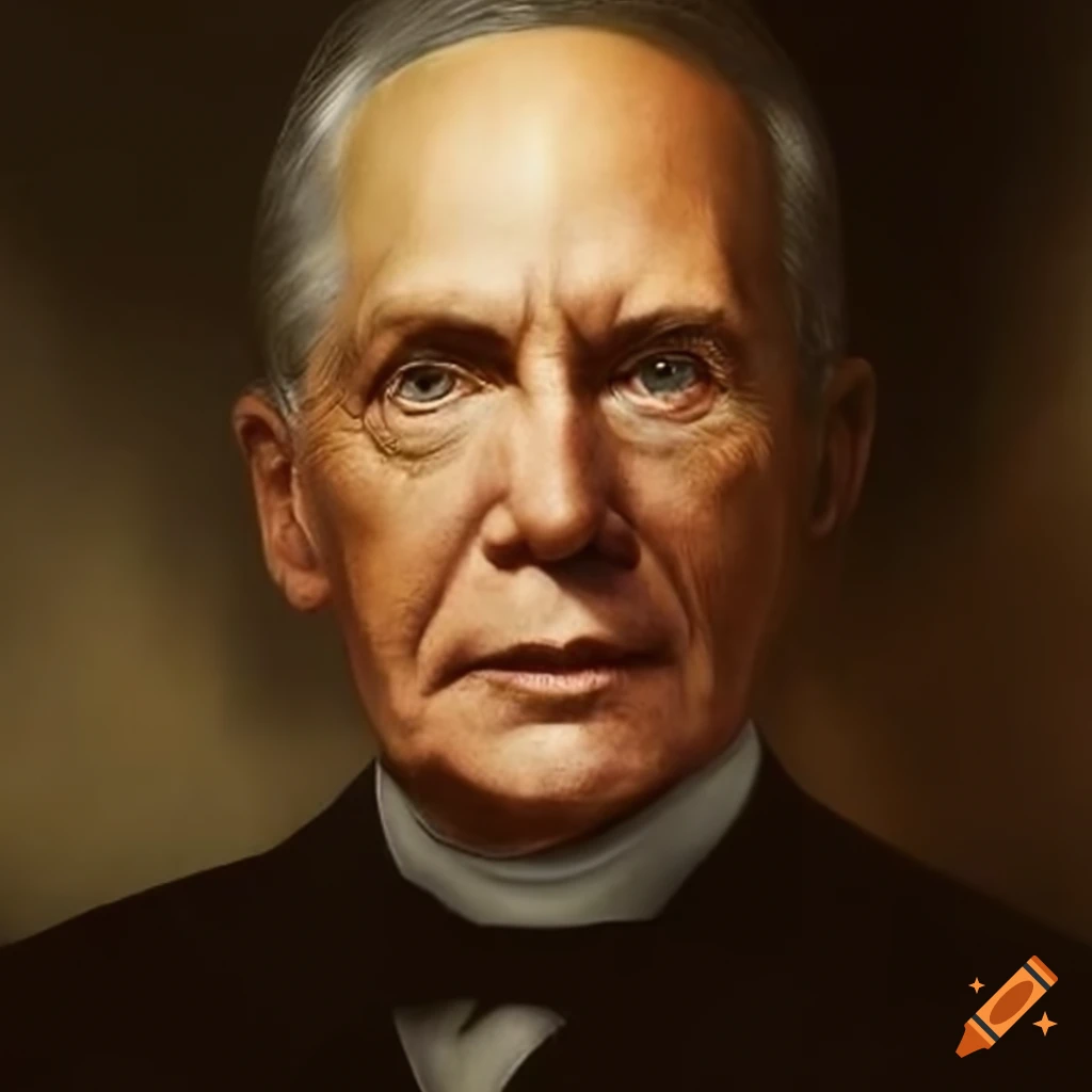 Portraits of future presidents on Craiyon