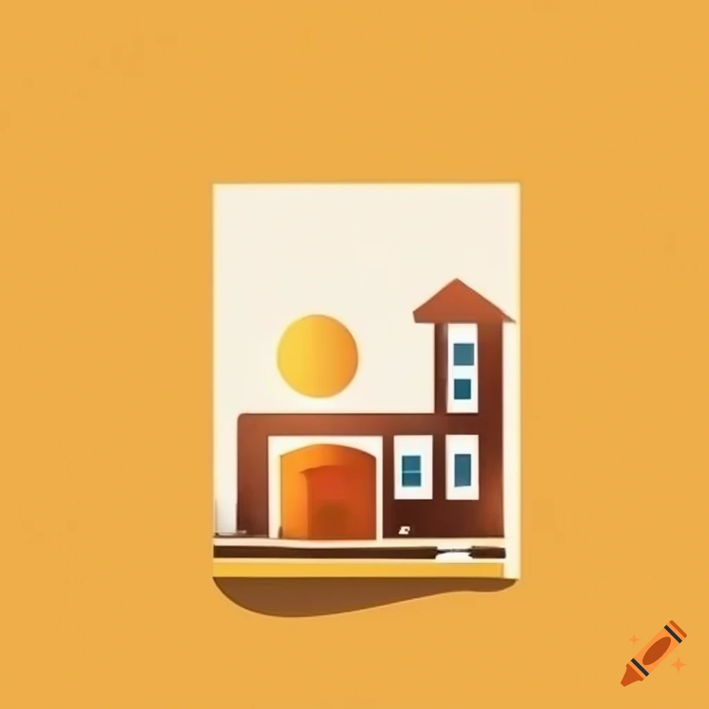 Simple yet elegant logo for hotel sunny road