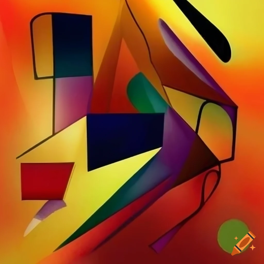 Cubist abstract anticipation
