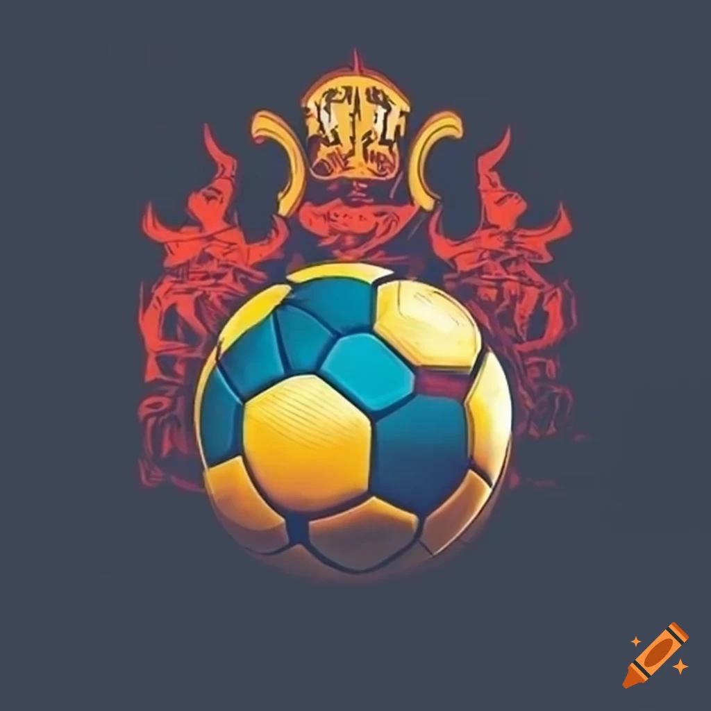 Logo soccer team heavy weight heroes on Craiyon